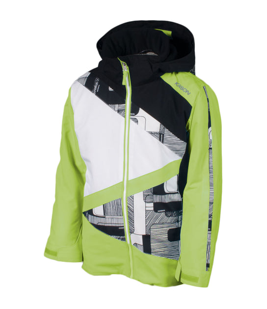 K2751P - Answer Print - Girl's Insulated Jacket | KARBON – Karbon US